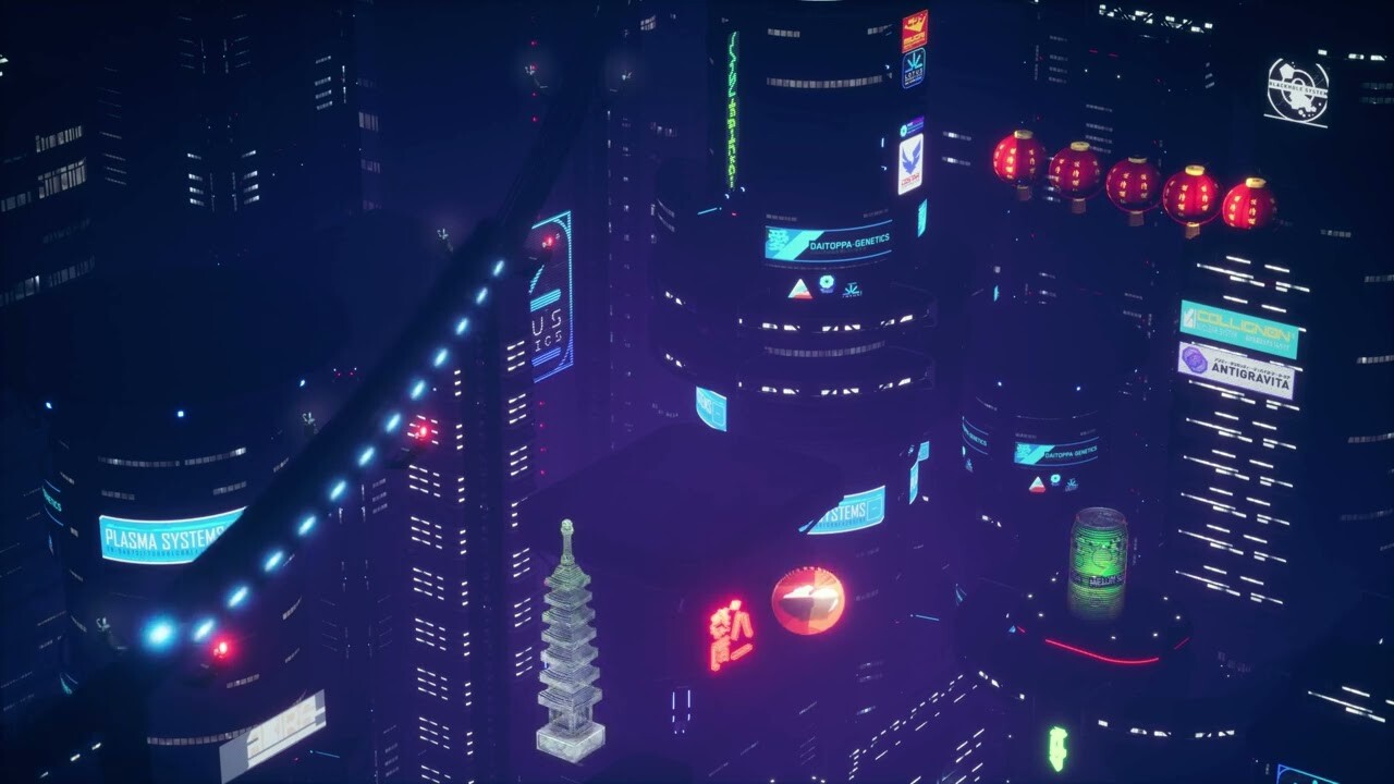 ArtStation - Neo-Tokyo City Environment