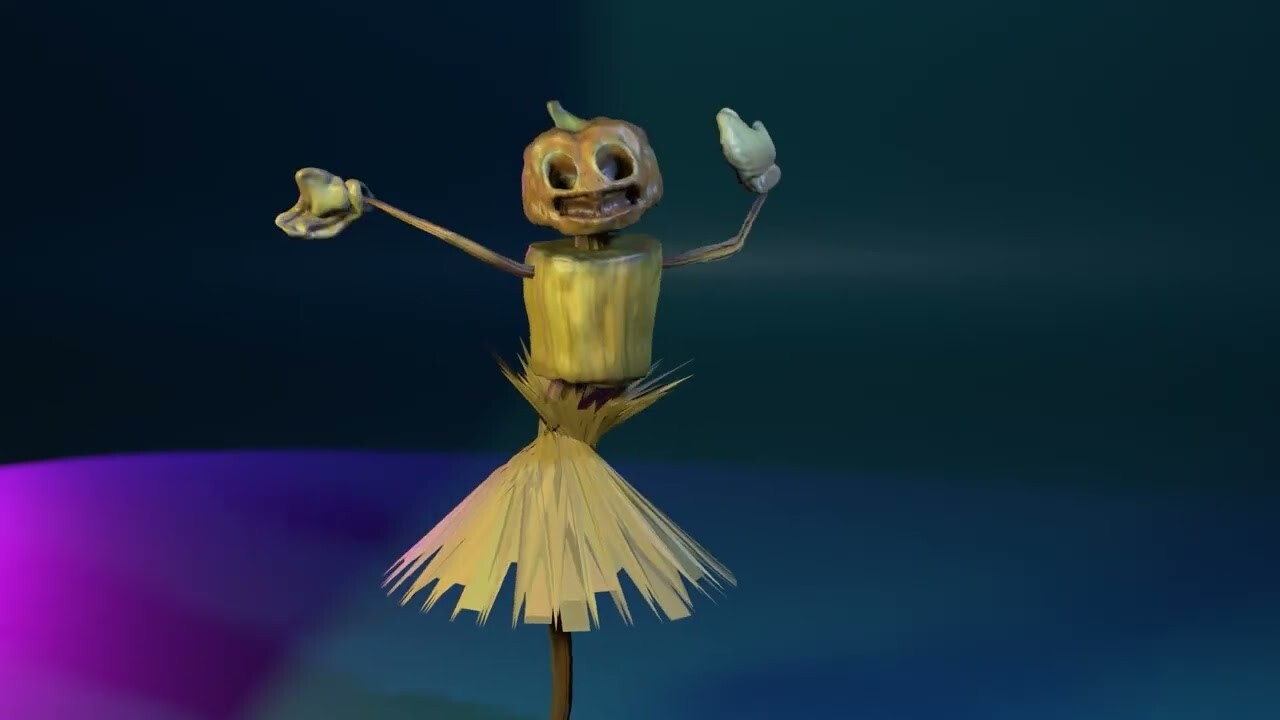 ArtStation - Pumpkin Dance Animation