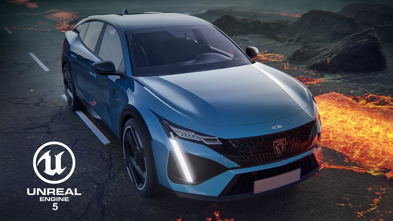 ArtStation - Automotive Cinematic Render in Unreal Engine 5