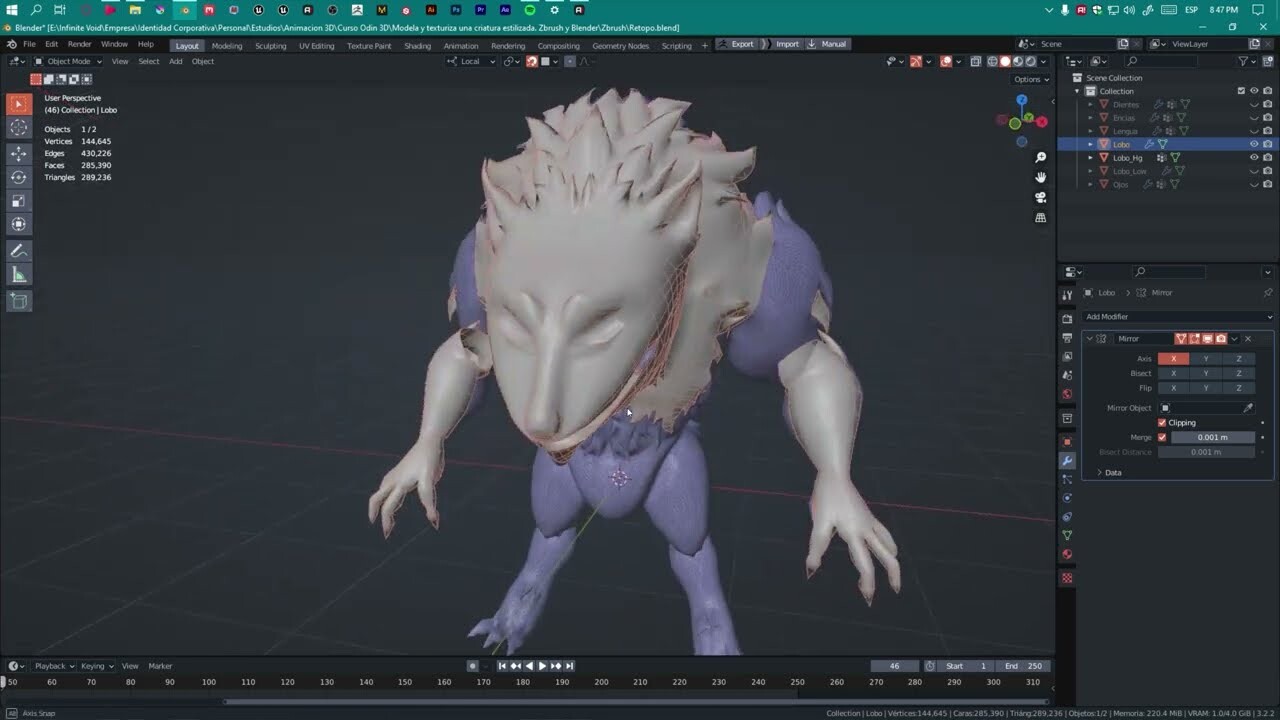 ArtStation - Retopo Practica