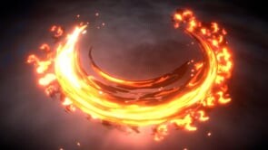 ArtStation - fire slash unity realtimeVFX effect