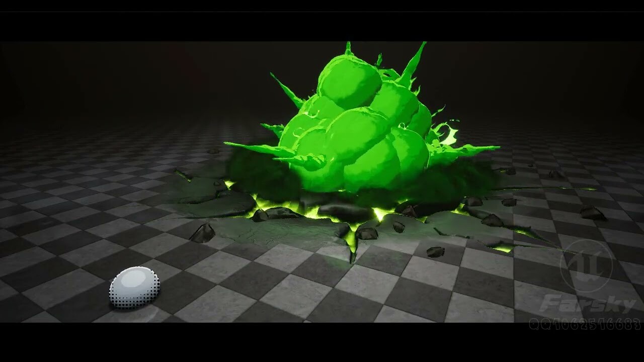 ArtStation - UE5 Cartoon smoke