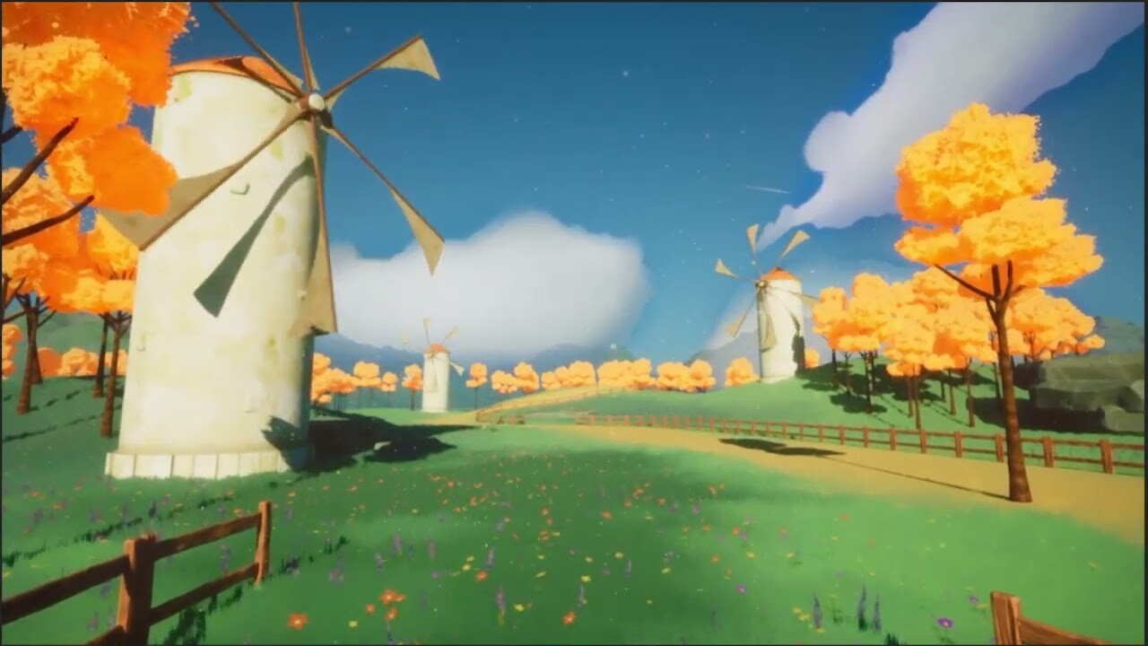 ArtStation - Windmill Scene