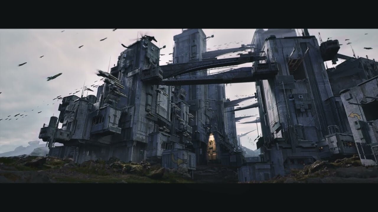 ArtStation - Practise for render and scene build up in ue5