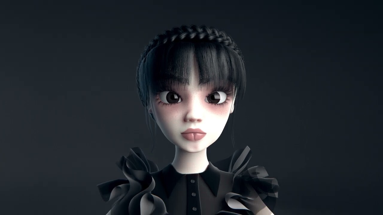 ArtStation - Wednesday Addams - Version 2