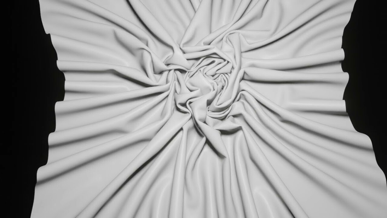 ArtStation - Cloth crumbling fx in houdini