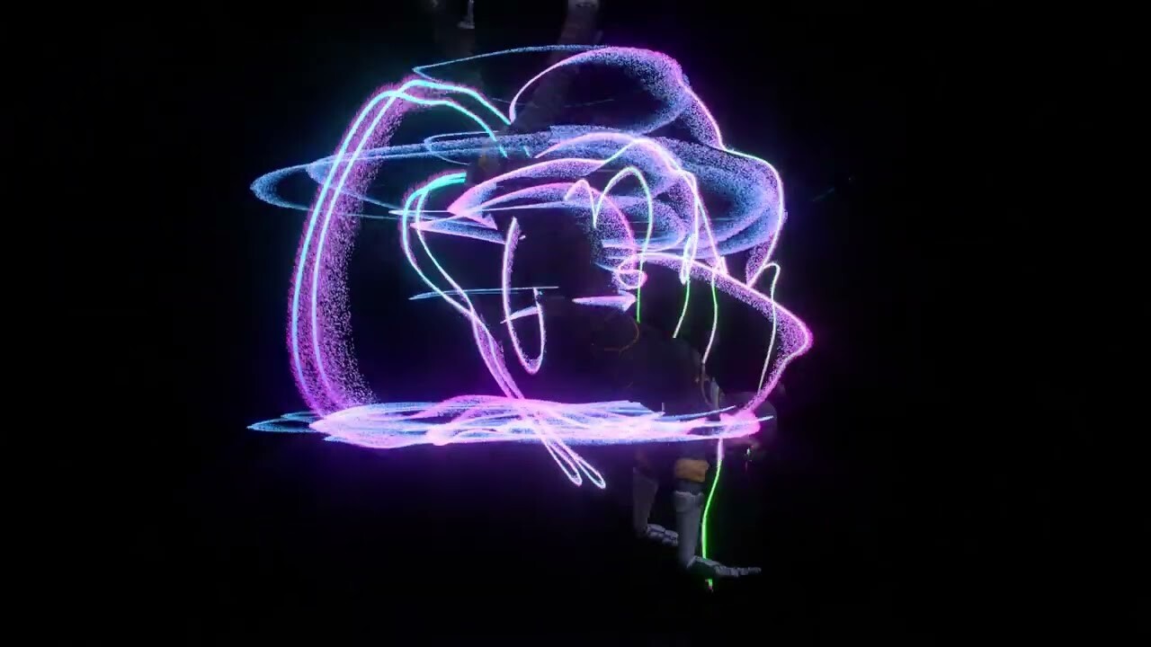 ArtStation - Motion trail made in houdini