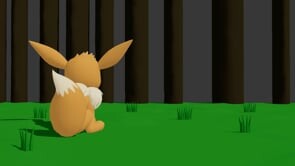 ArtStation - Eevee Hopping - Pokemon Animation