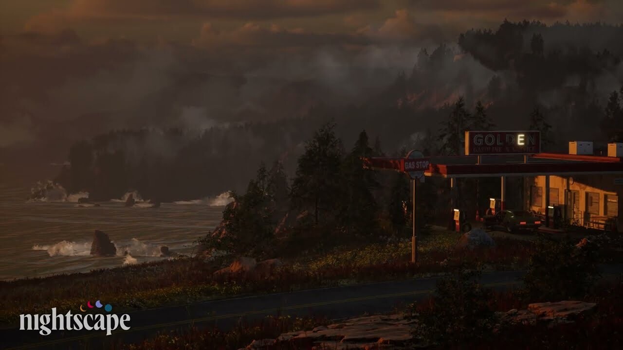 ArtStation - Nightscape Immersive Projection Content Library Work