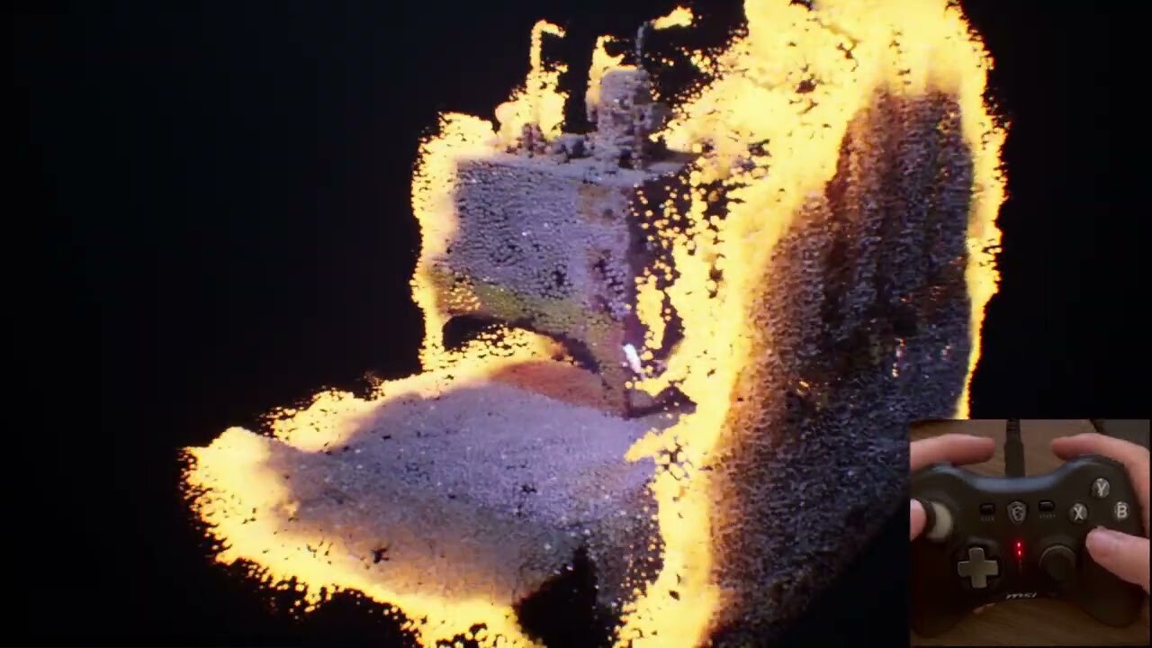 ArtStation - Niagara Interactive Point Cloud