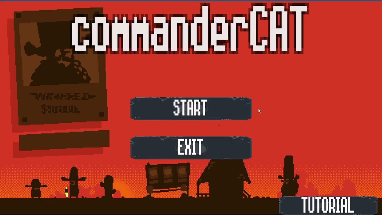 ArtStation - Commander C.A.T: 2D Platformer