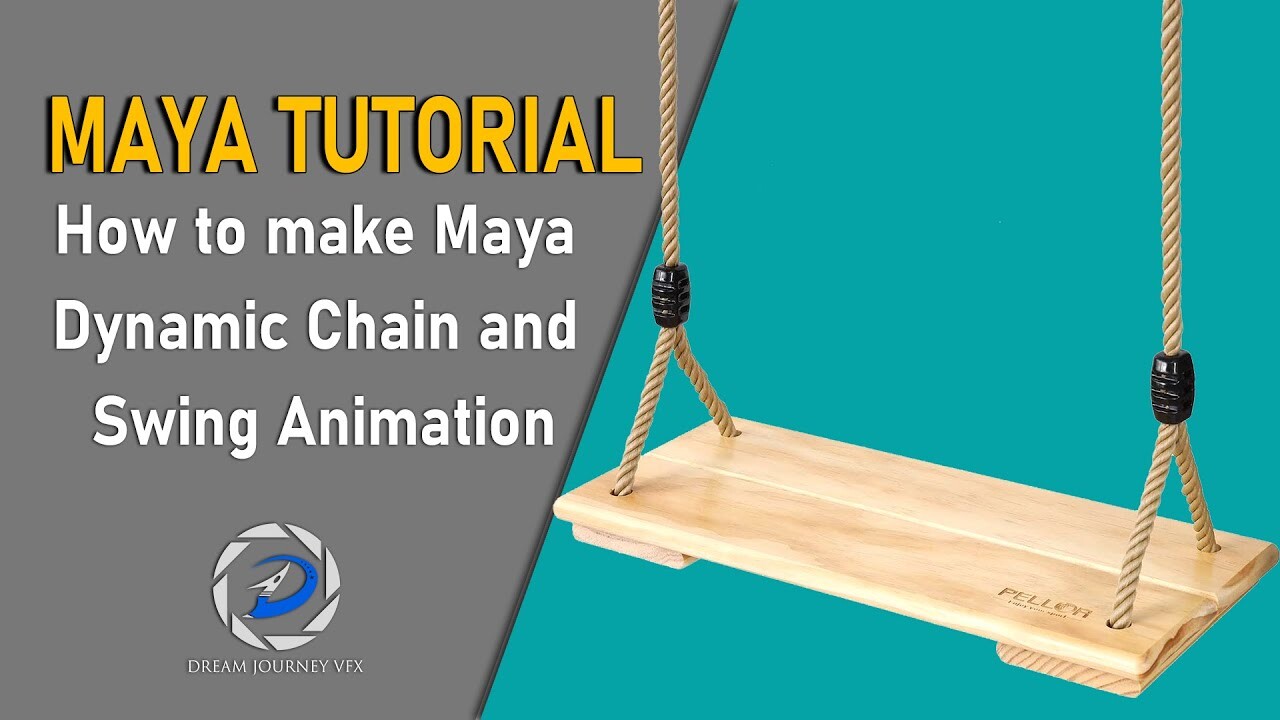ArtStation - How to make Maya Dynamic Chain and Swing Animation