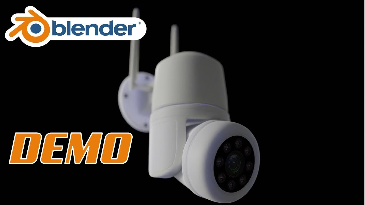 ArtStation - Security Camera Blender