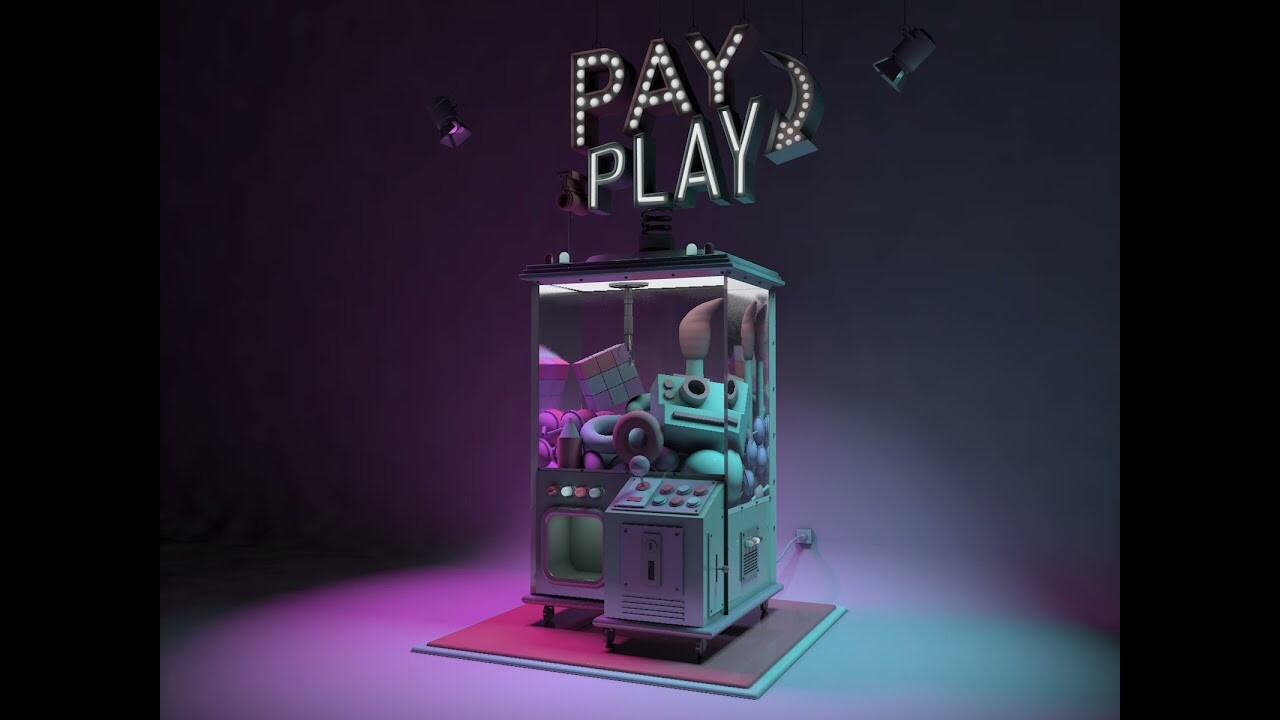 ArtStation - 3d modeling and animation with Cinema4d - Toy Machine