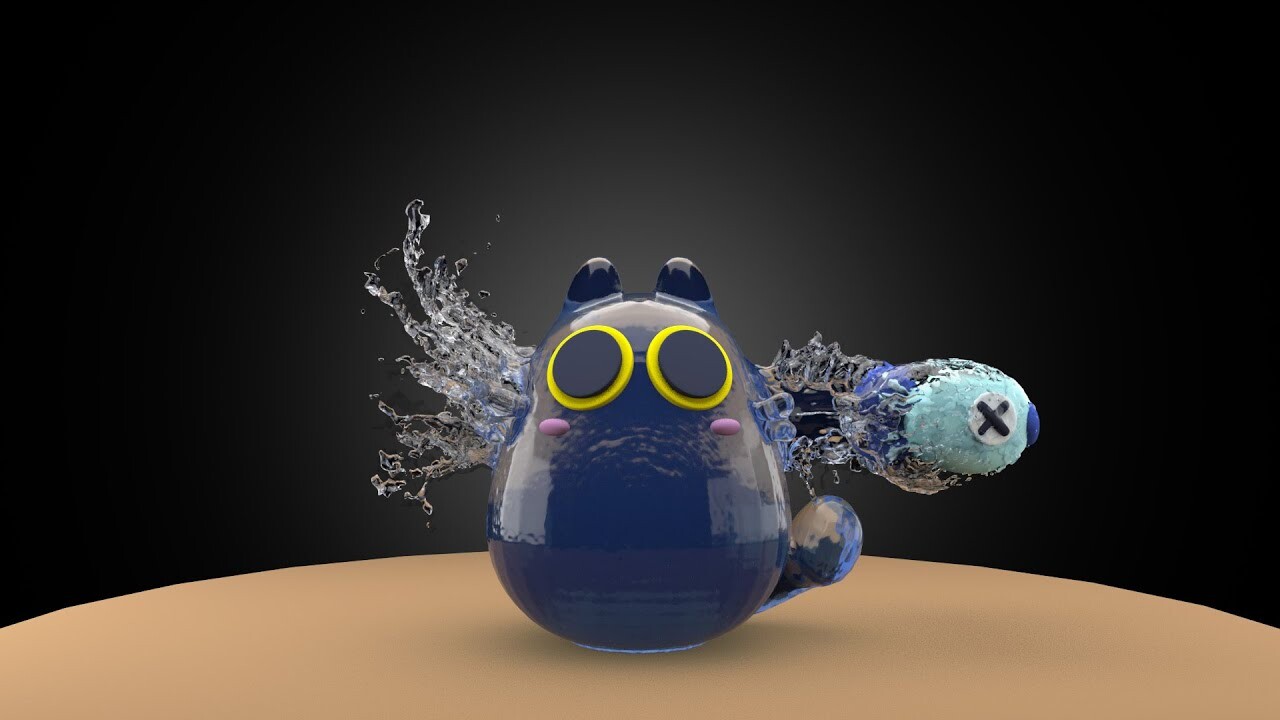 ArtStation - THE CAT_bifrost Practice