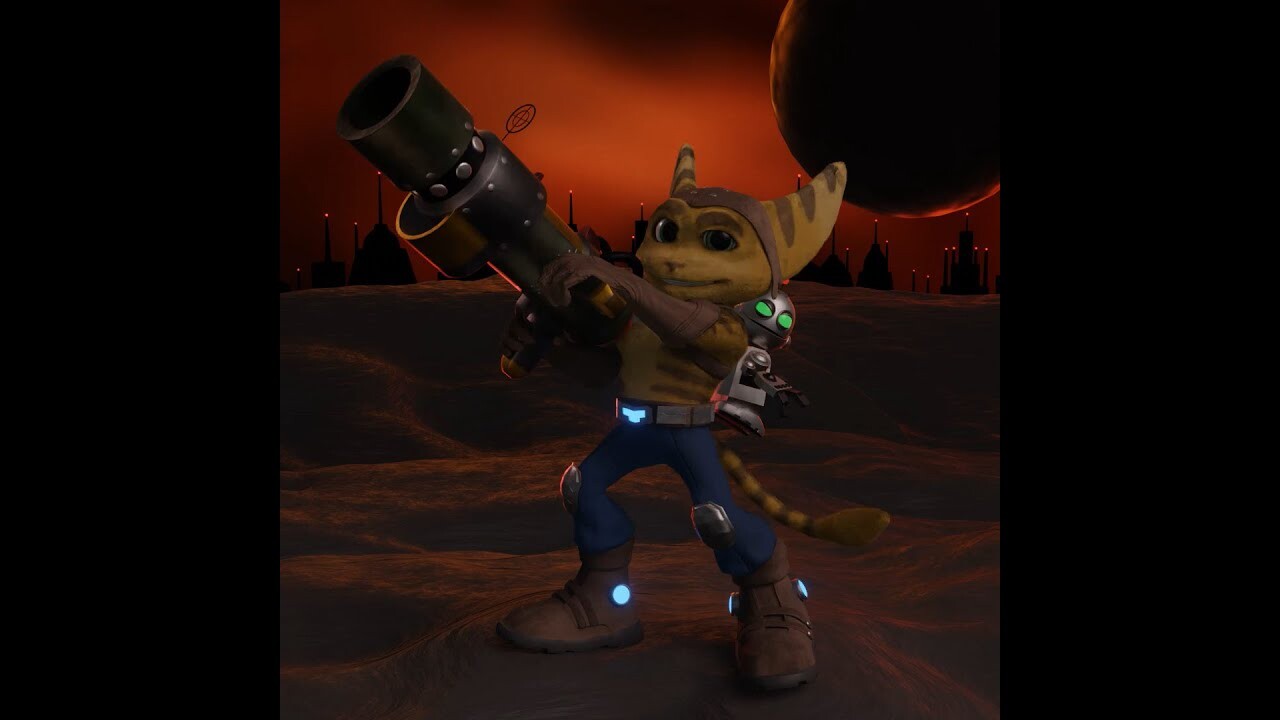 ArtStation - Custom Ratchet & Clank Models and Animation