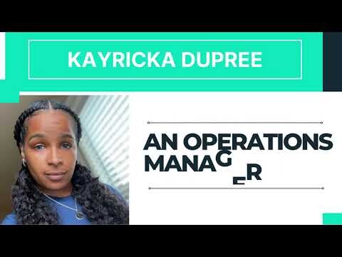 ArtStation - Kayricka Dupree - An Operations Manager