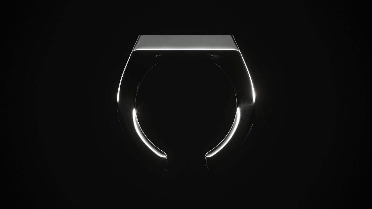 ArtStation - 3D Jewelry animation - Metal Ring