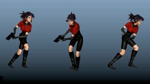 ArtStation - Lisa run cycle