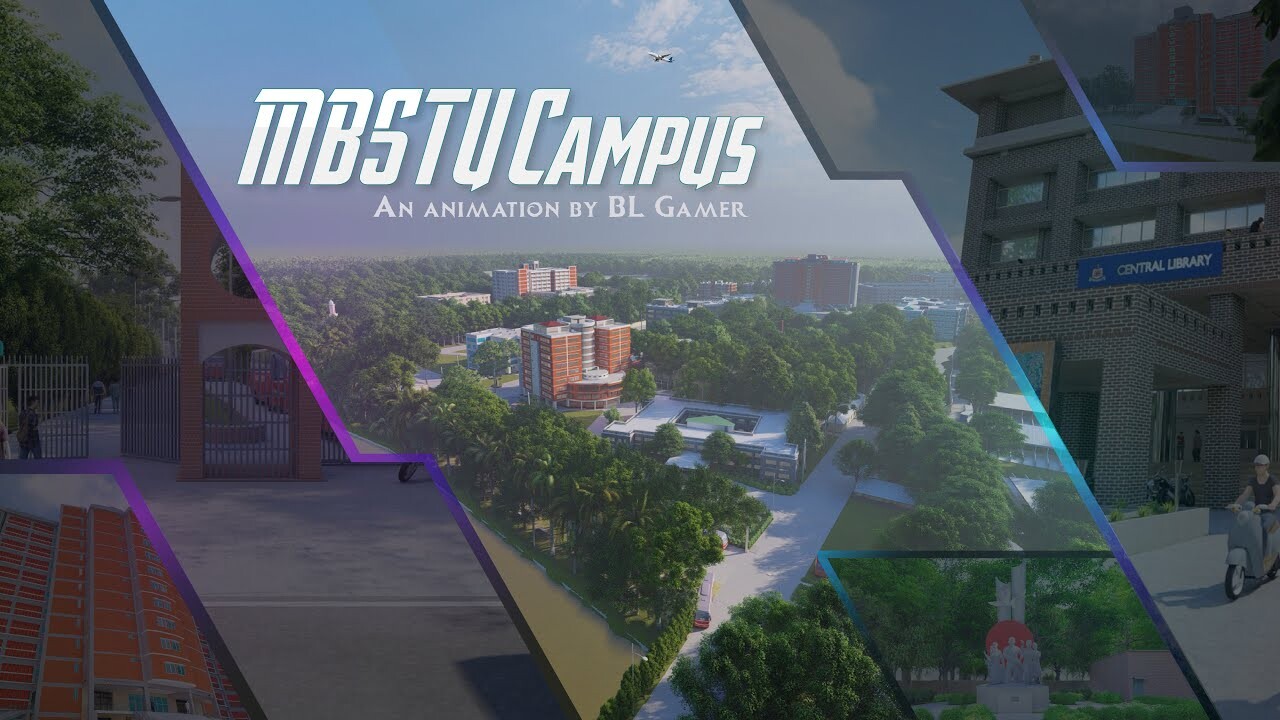 ArtStation - Mawlana Bhashani Science and Technology University (MBSTU) || 3D Animation | 2023