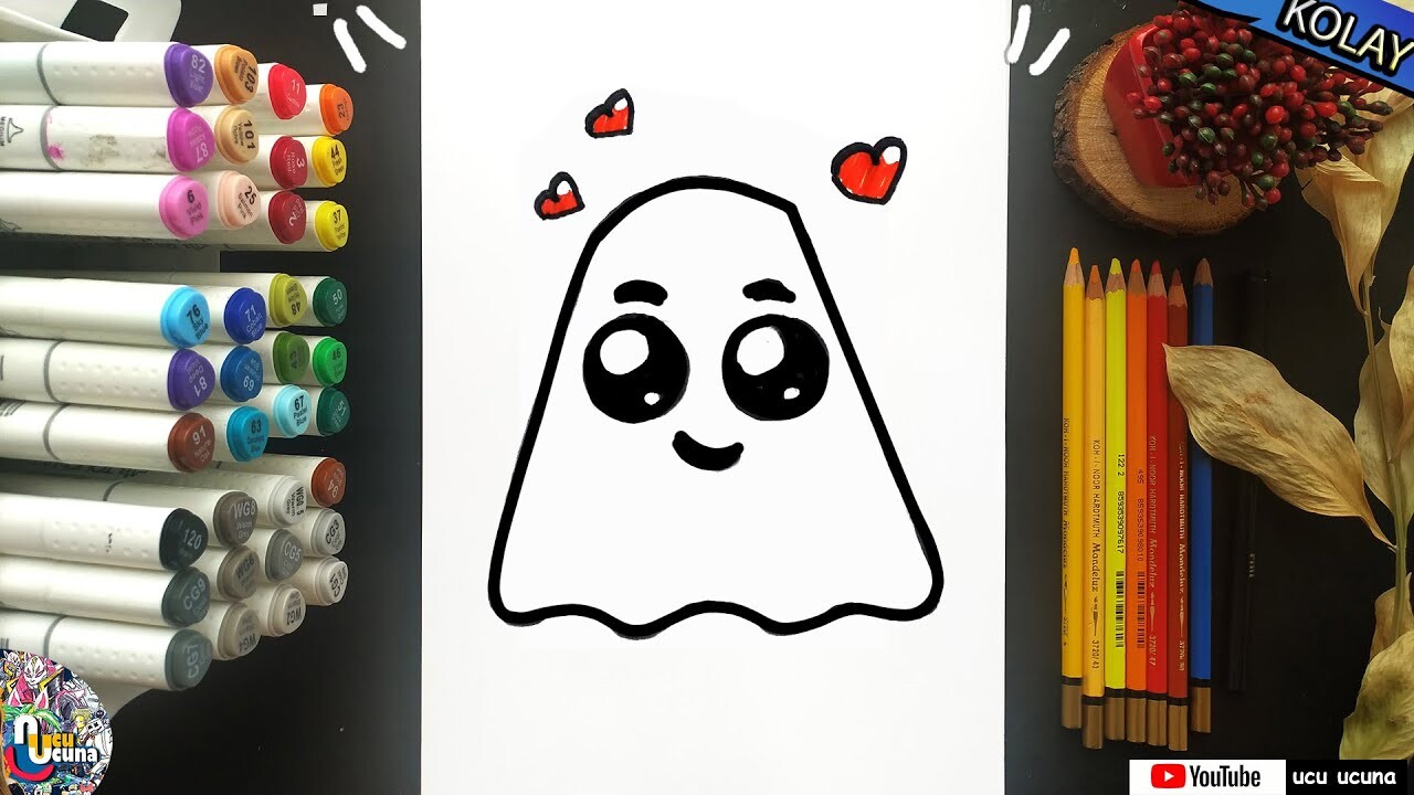 ArtStation - How to Draw a CUTE GHOST