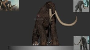 ArtStation - Godzilla King of the Monsters Behemoth Speed Sculpting