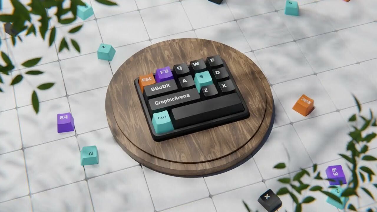 ArtStation - simple keyboard motiongraphics