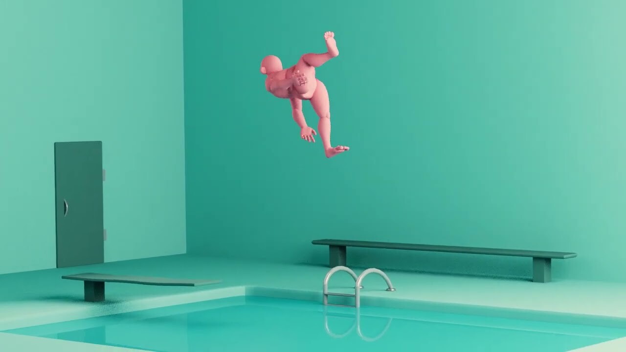 ArtStation - Diving Fail Animation