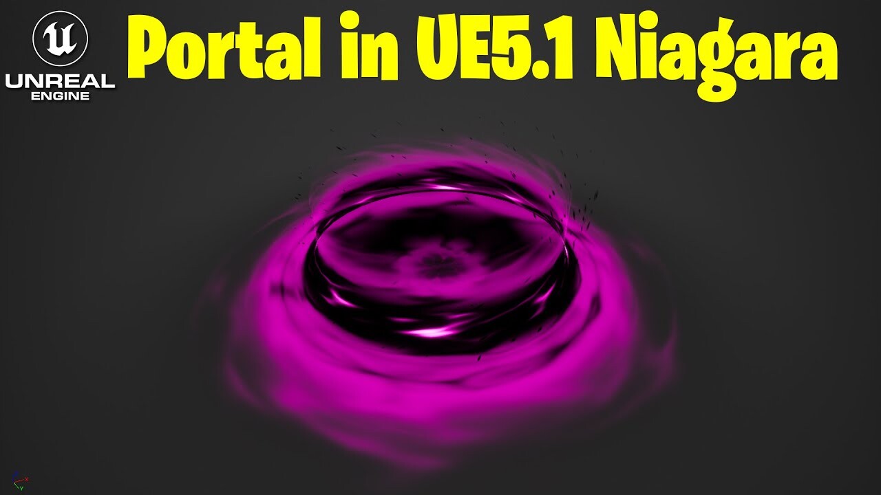 ArtStation - Portal in UE5 Niagara Tutorial | Download Files