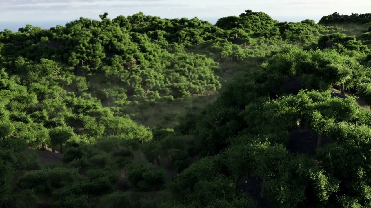 ArtStation - Forest using Blender