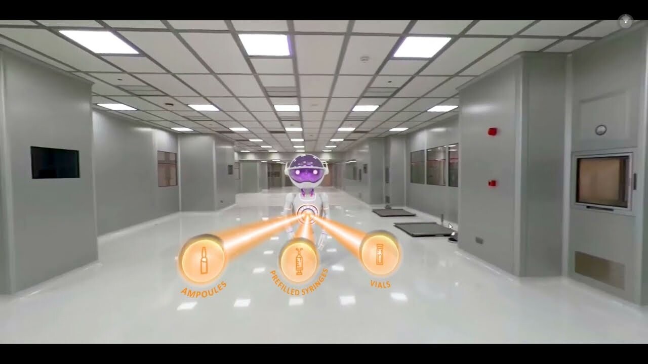 ArtStation - 360 VR robot tour project