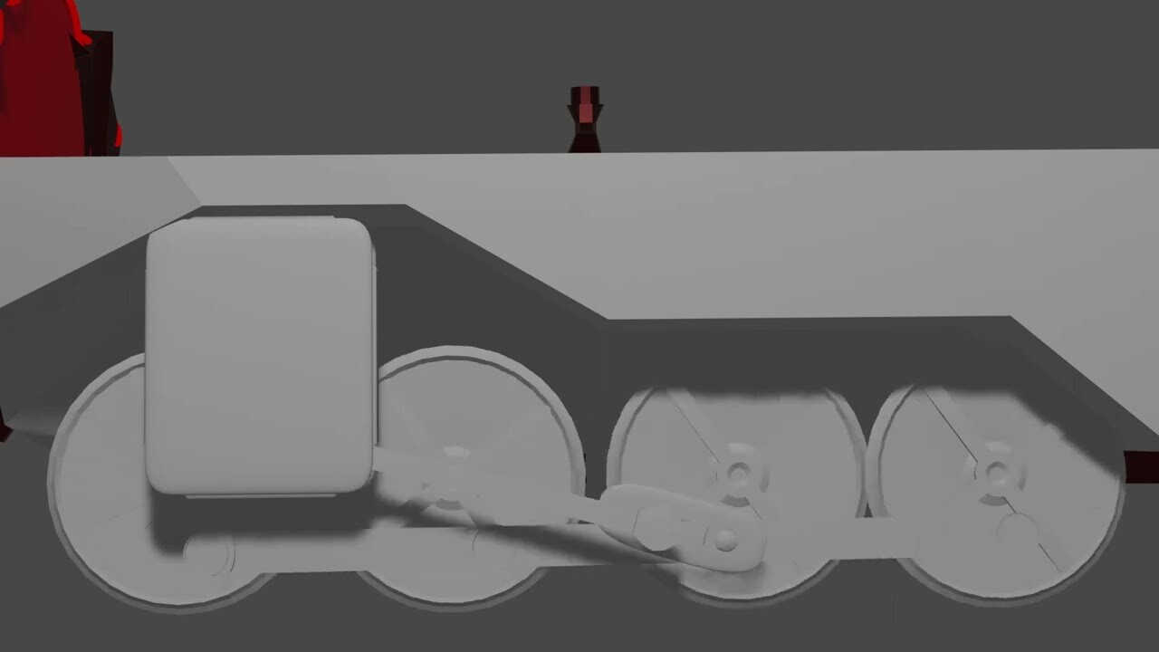 ArtStation - Train wheel animation test