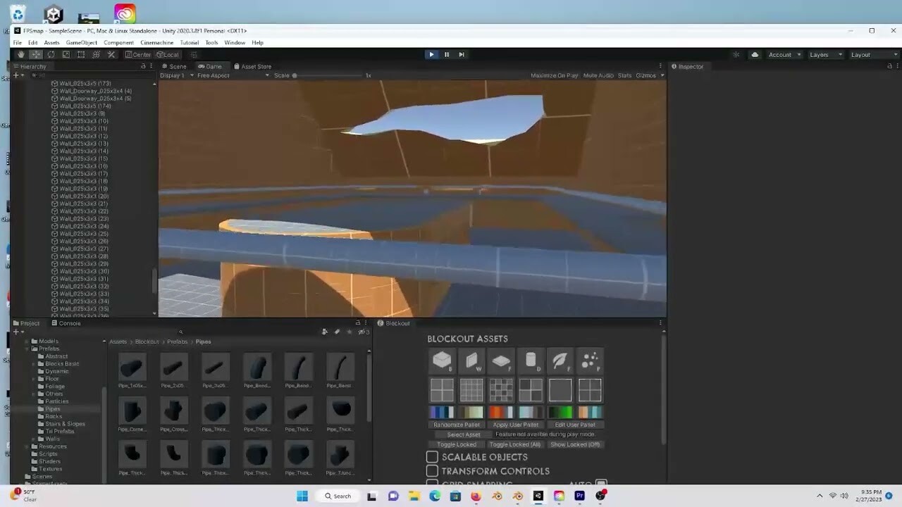 ArtStation - FPS Map Block Out (Round Of Shots)