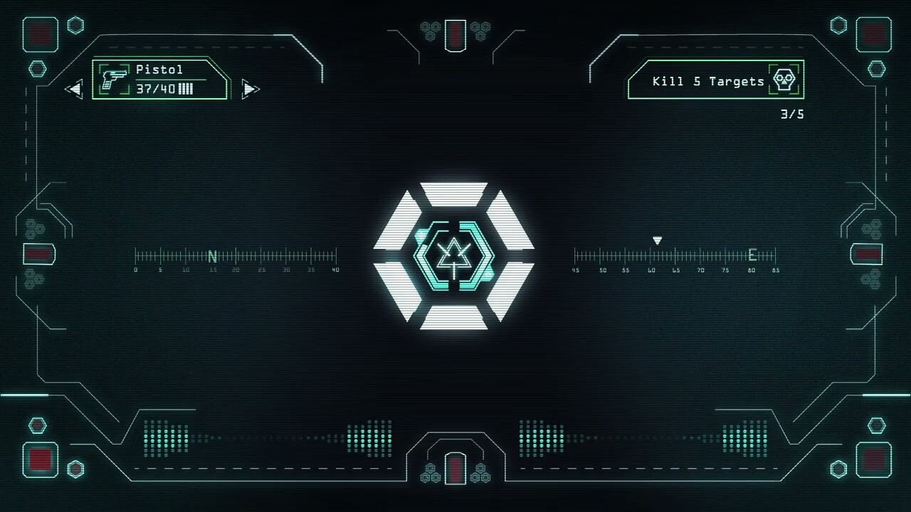 ArtStation - HUD animation training _ Ghost in the Shell themed