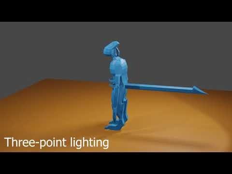 ArtStation - Low-poly Alien model