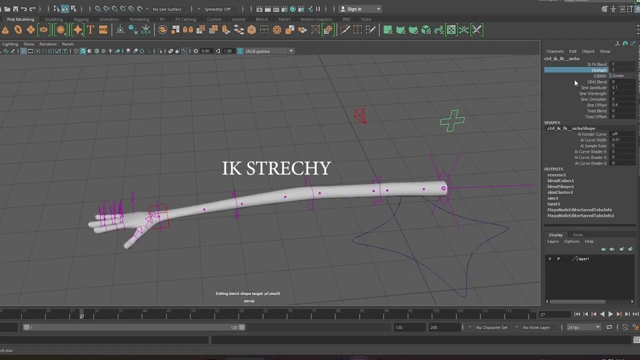 ArtStation - hand Rigging