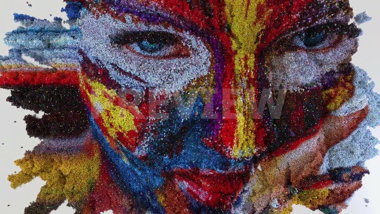 ArtStation - Colored Sand Face