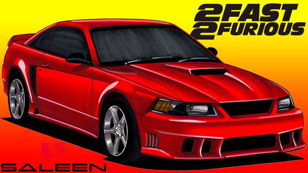 ArtStation - Ford Mustang Saleen S281 2Fast2Furious
