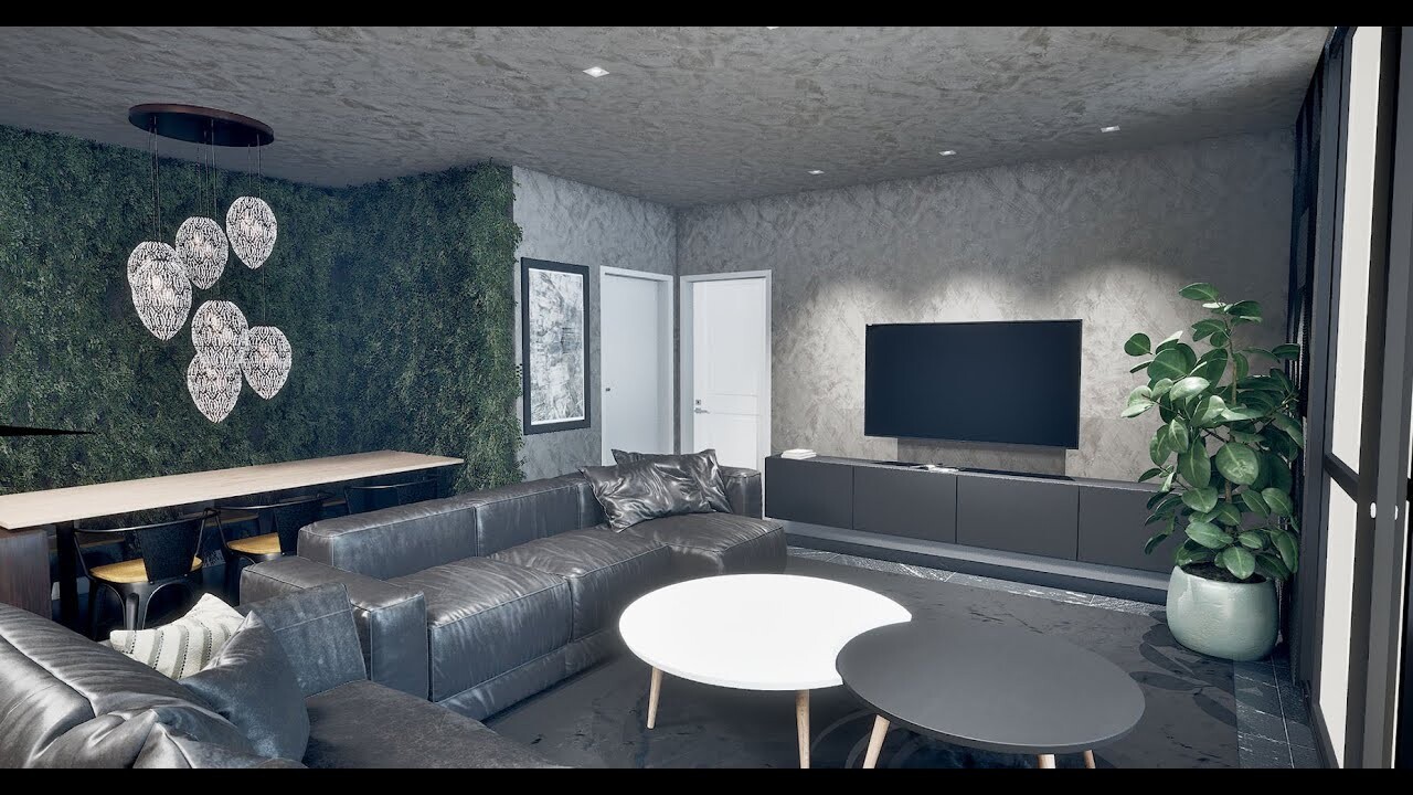 ArtStation - Apartment Interactive Model - 01