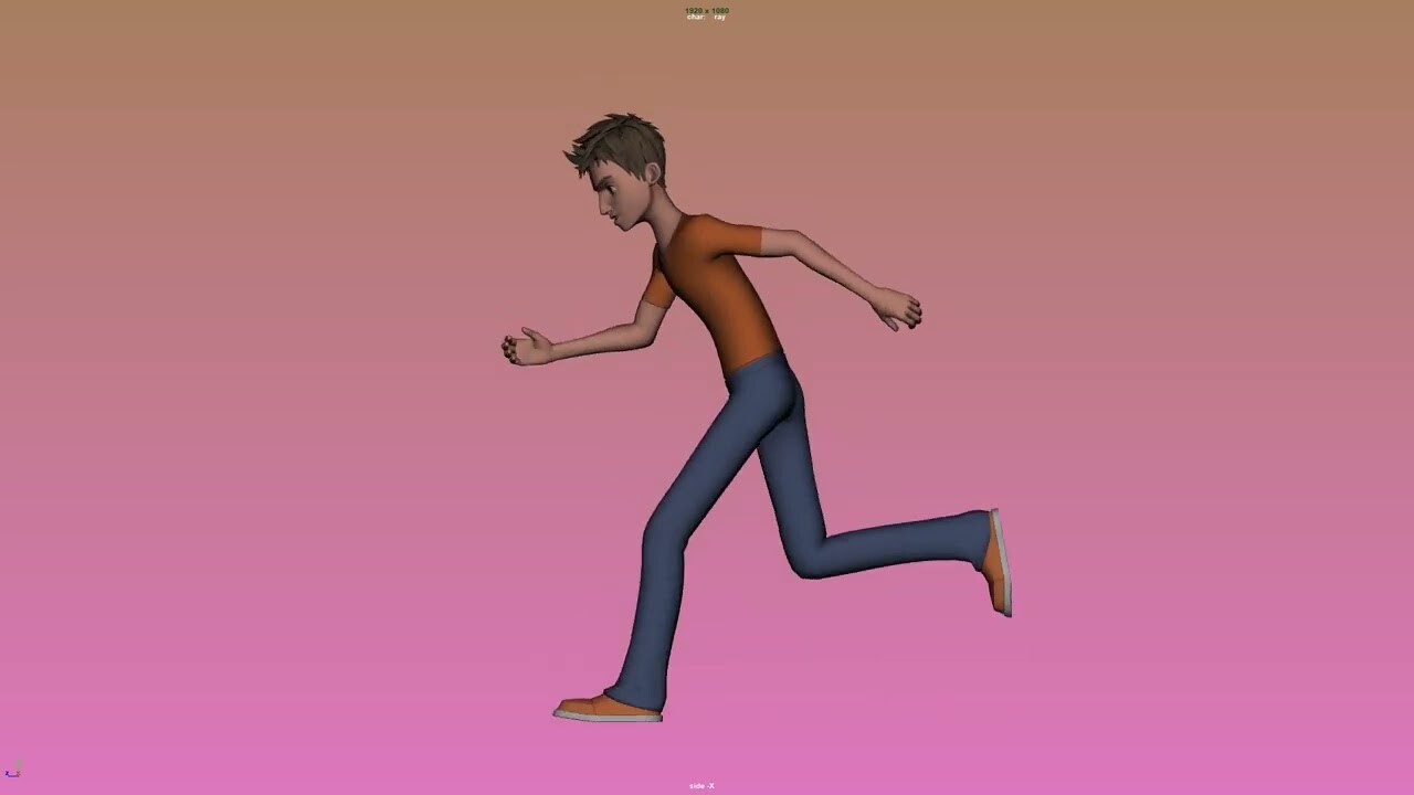 ArtStation - Run Cycle