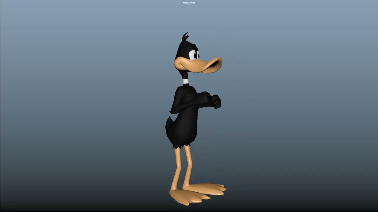 ArtStation - Animation practice. Duck jump cycle