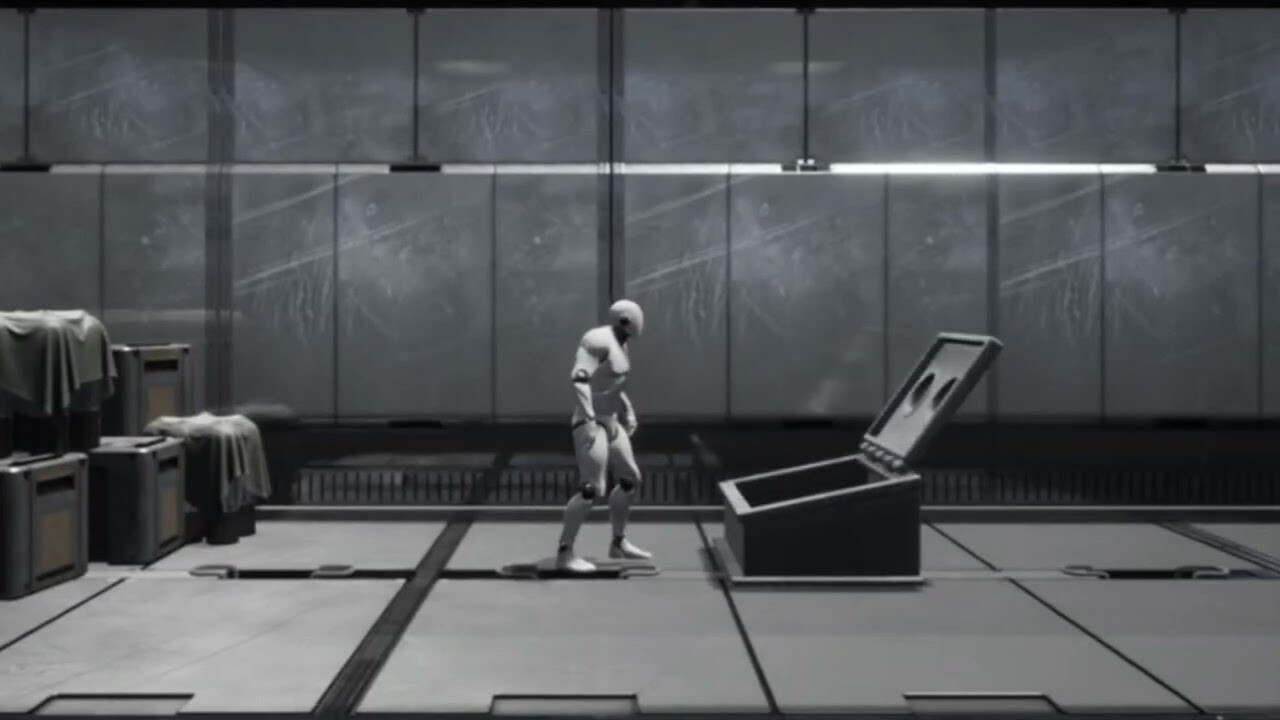 ArtStation - Hatch open animation