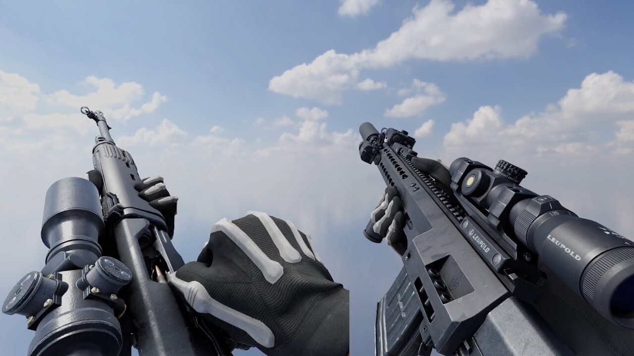 ArtStation - SVD RELOAD, ANIMS BY HKM4