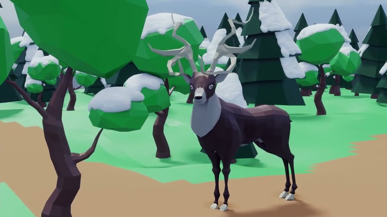 ArtStation - Raindeer