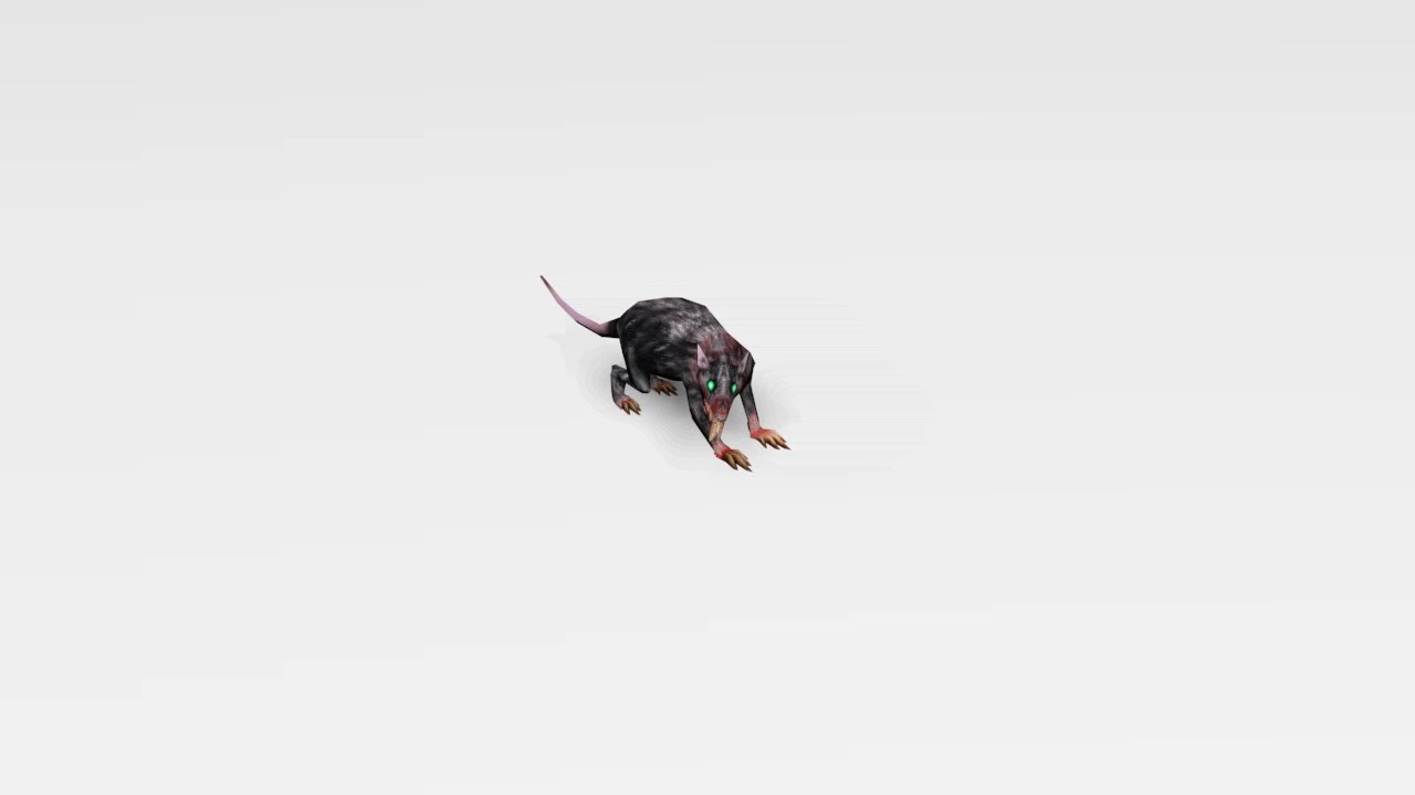ArtStation - Low Poly Rat Animation