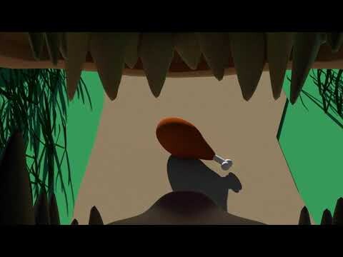 ArtStation - T-Rex Animation (Stepped)