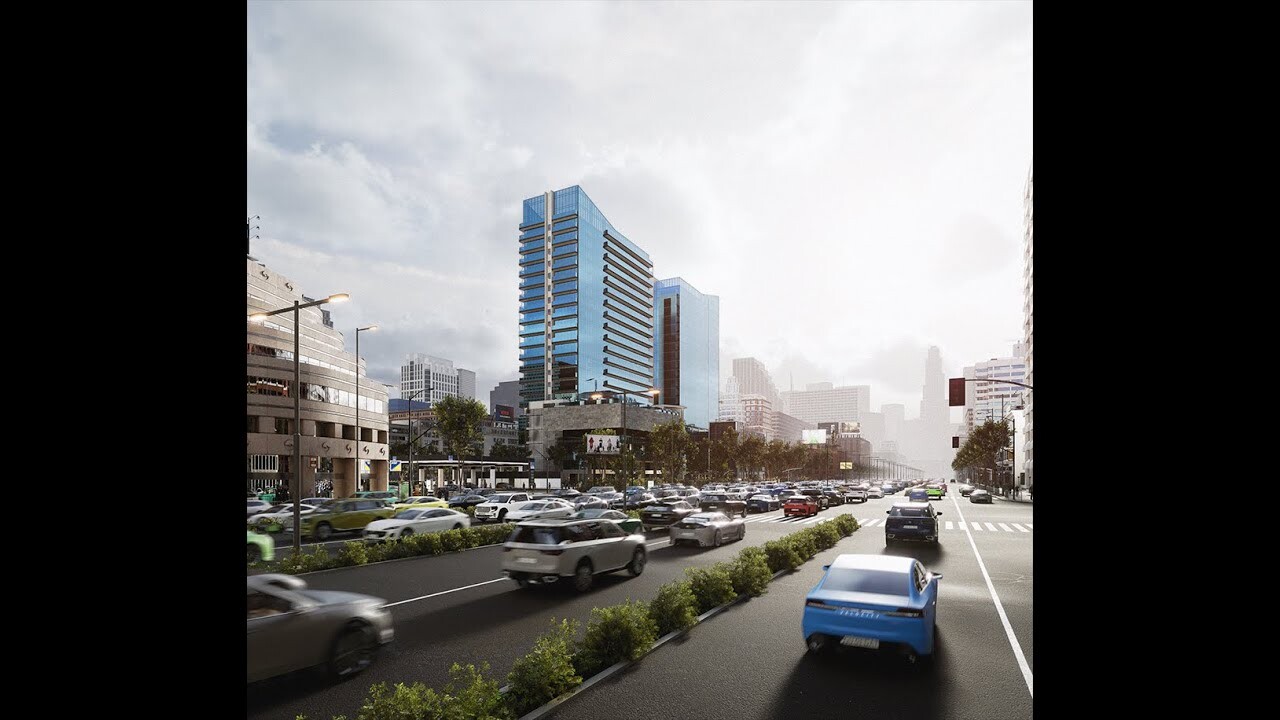 ArtStation - Archviz Unreal Engine 5 City