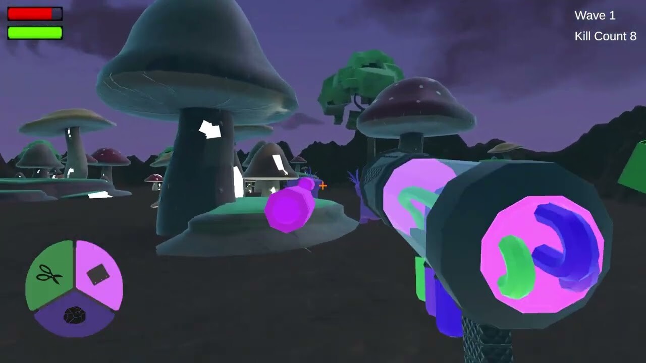 ArtStation - FPS game: Glock Paper Scissors (joined as 3d modeler)