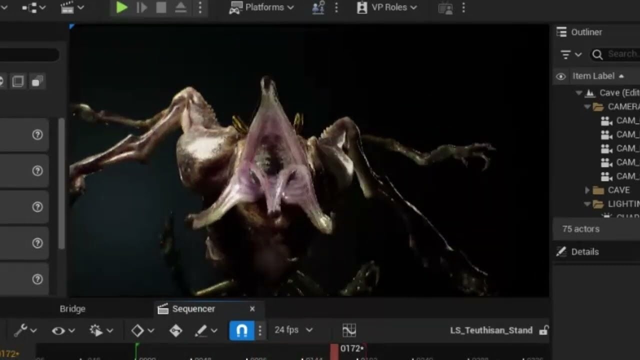 ArtStation - Creature caught on camera. all created in Unreal Engine 5