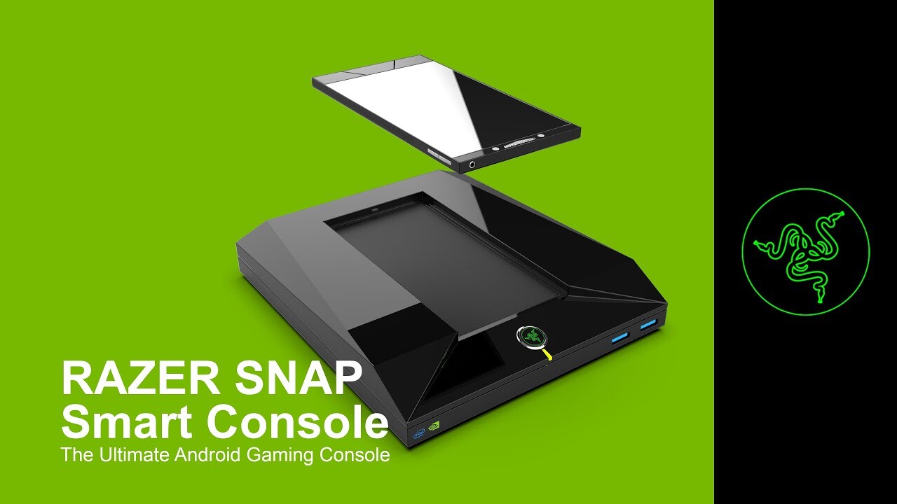 ArtStation - RAZER SNAP Smart Console
